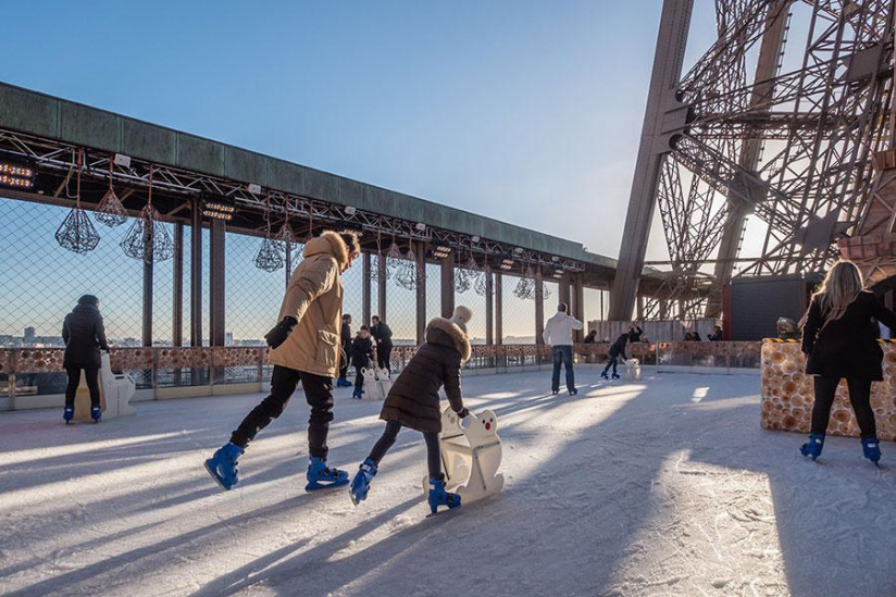 2016 Ice Rink on the Eiffel Tower - cas d'intérêt