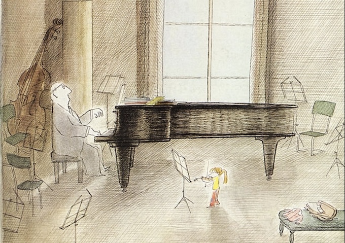 Silent Strains of Jean-Jacques Sempé, the Musician Who Drew - cas d'intérêt